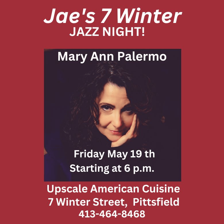 Jazz at Jae's 7 Winter, a New Venue: Mary Ann Palermo, May 19 - Mary ...