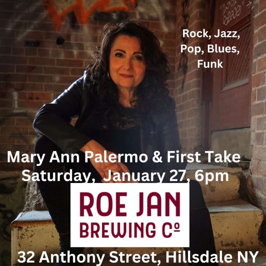Mary Ann Palermo & First Take Band are Back at Roe Jan Brewing ...